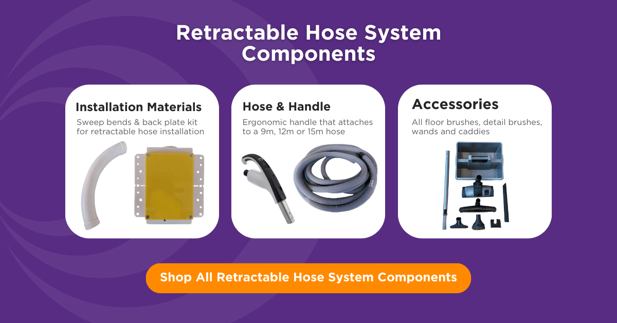Retractable Hose System – Beam Vacuum & Ventilation Store