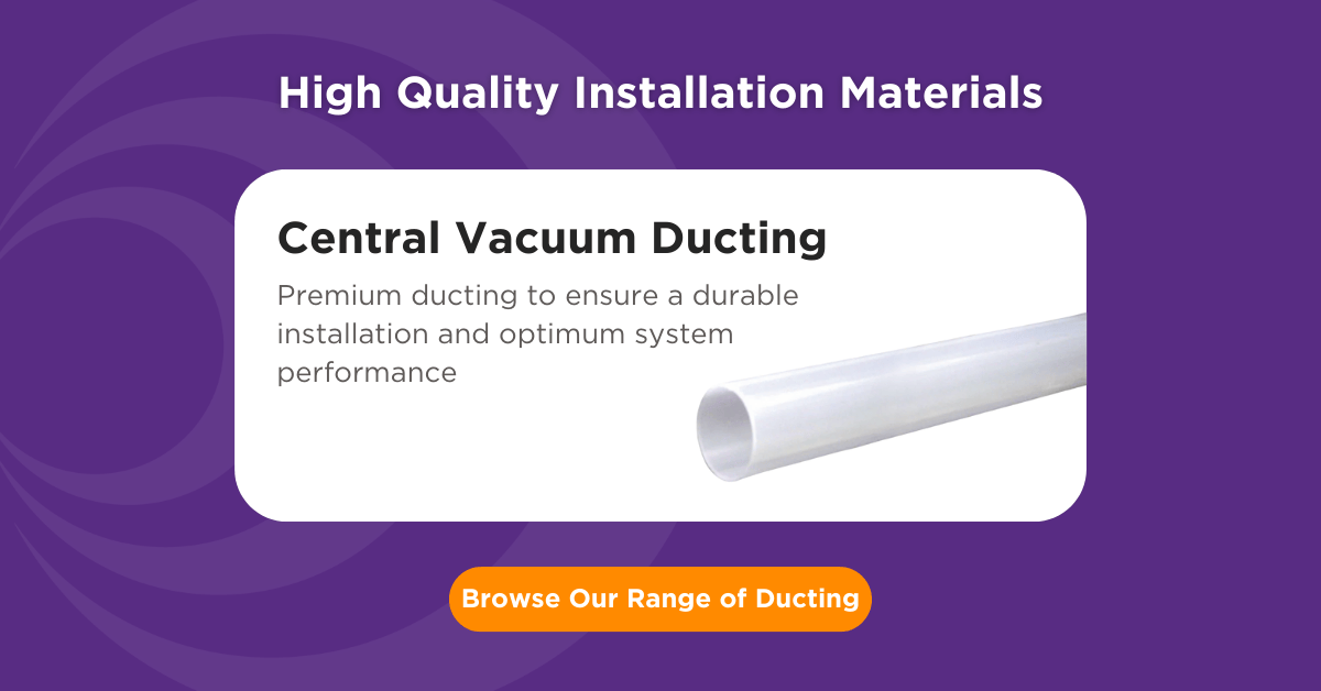 Shop Ducting for Central Vacuum Installation | BEAM – Beam Vacuum ...