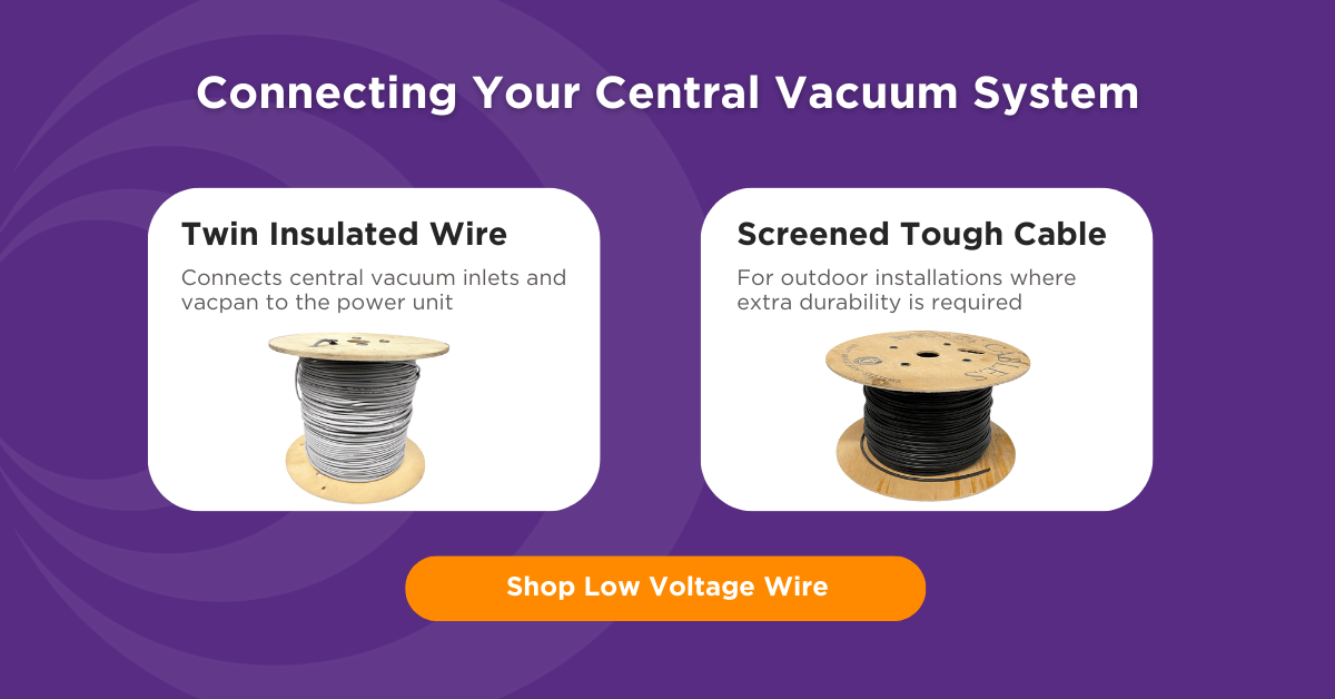 Shop Low Voltage Wire for Central Vacuum Installation | BEAM – Beam ...