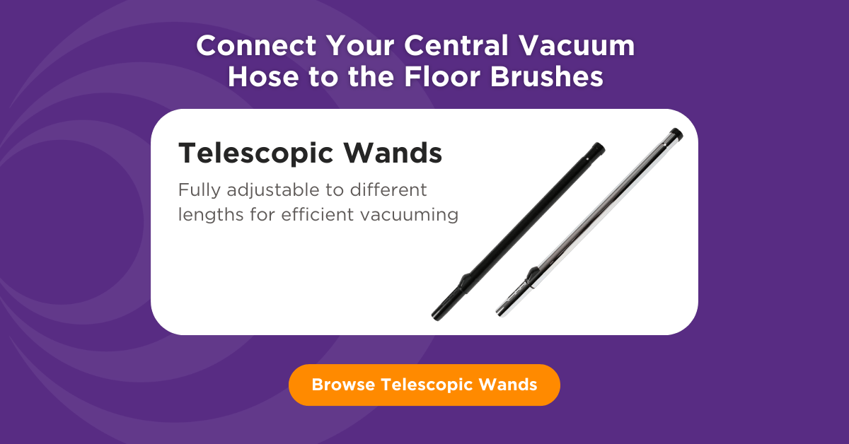 Shop Telescopic Wands for Central Vacuum Systems | BEAM – Beam Vacuum ...