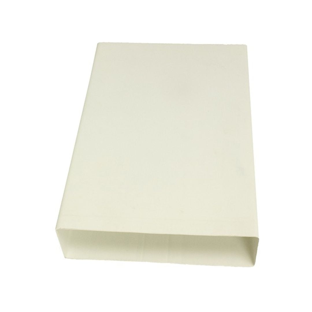 220 x 90 Flat channel Ducting - 2m – Beam Vacuum & Ventilation Store