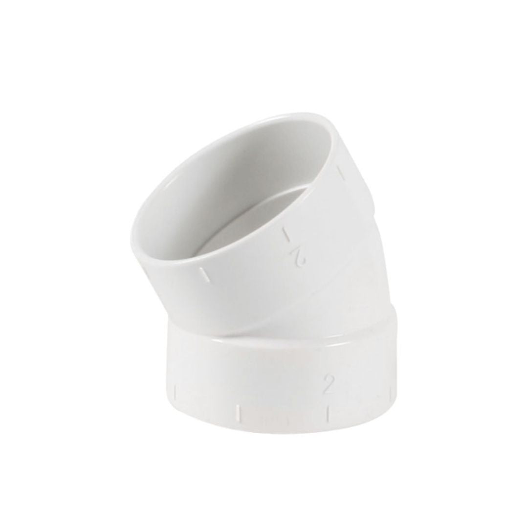 45 Degree Sweep Elbow – Beam Vacuum & Ventilation Store