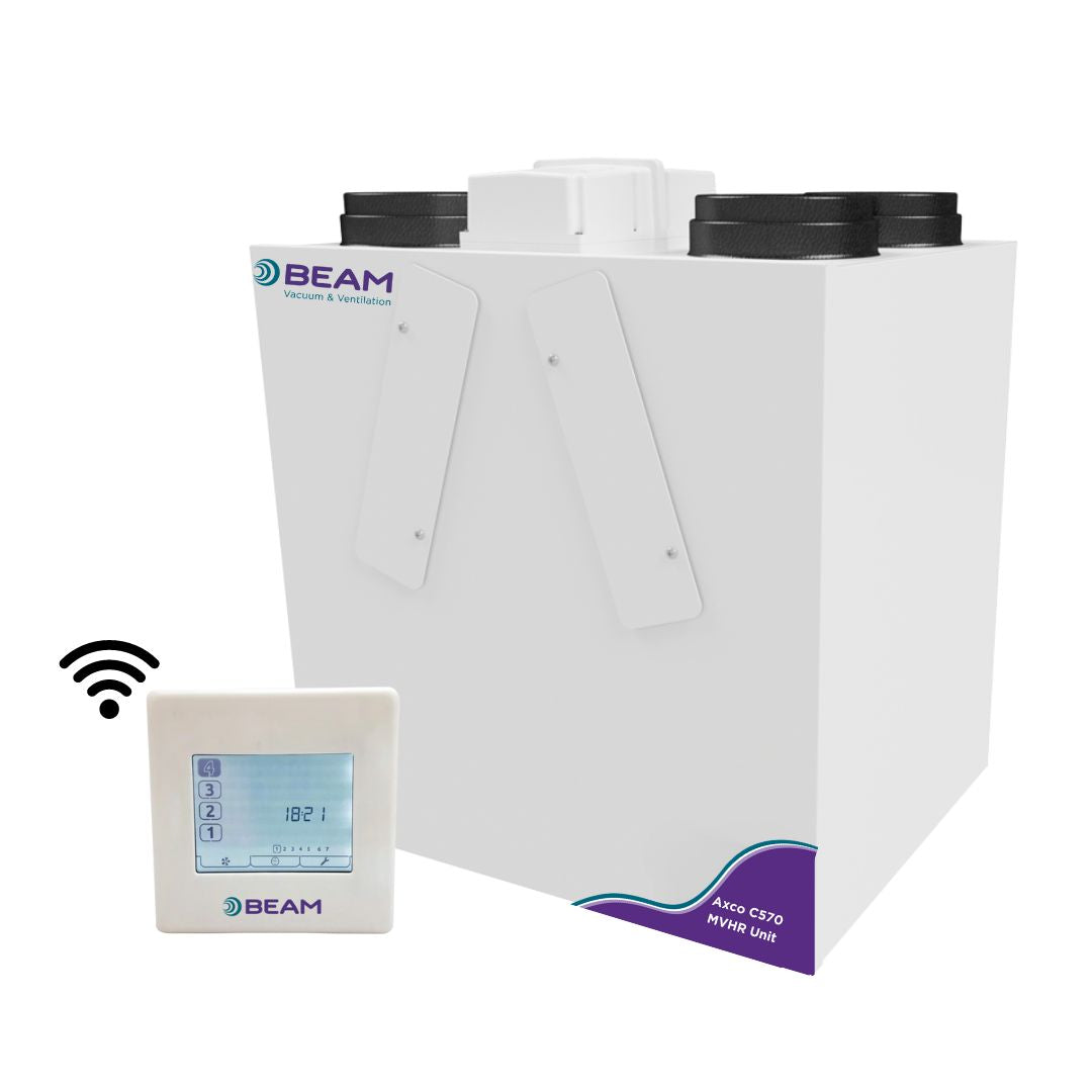 Axco C570 MVHR unit – Beam Vacuum & Ventilation Store