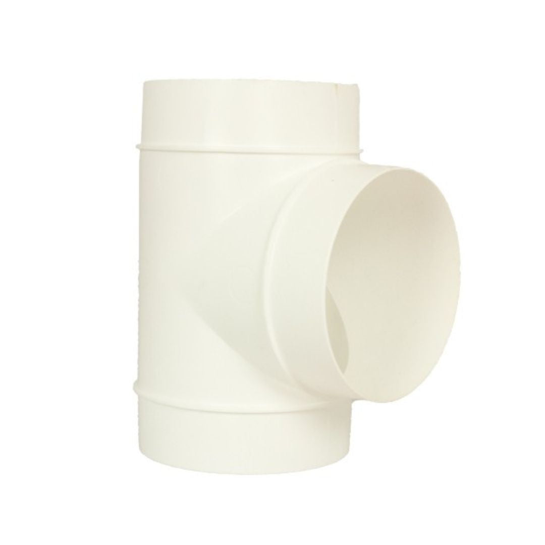 Round Component Pipe Tee Piece – Beam Vacuum & Ventilation Store